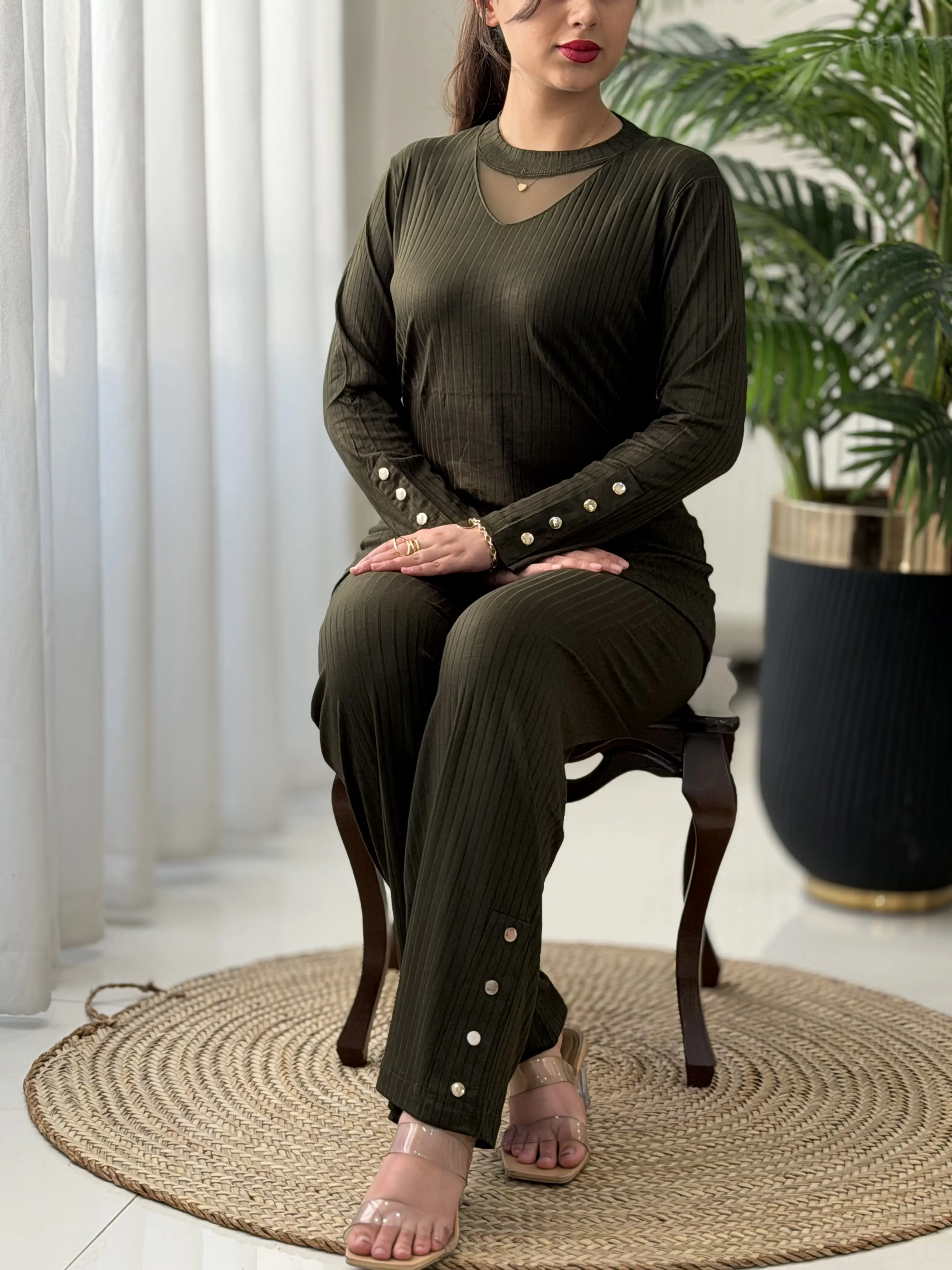 تهران بوتیک |خرید انواع شومیز، پیراهن و ست خانگی شیک - ست آزاده کد2404