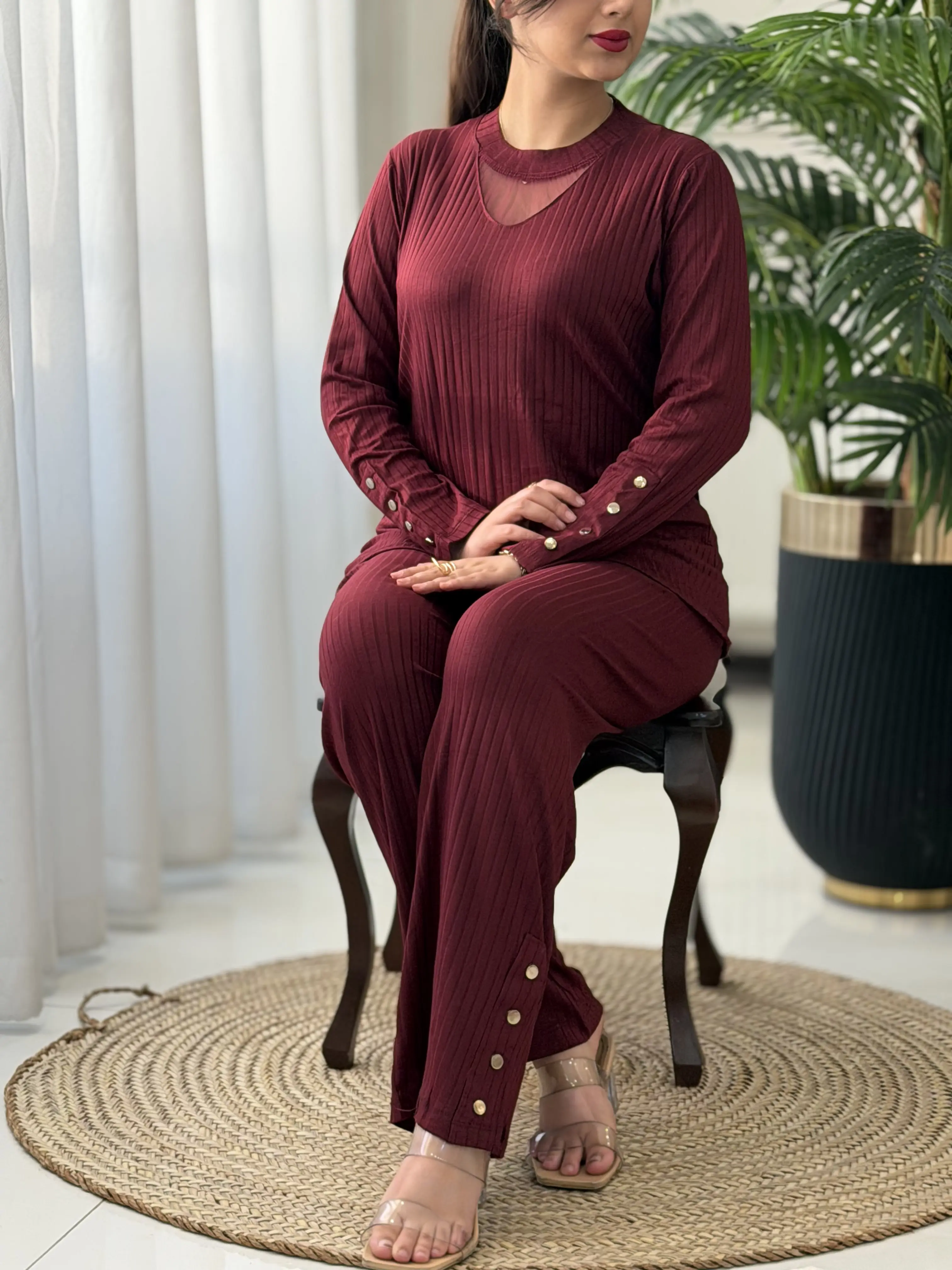 تهران بوتیک |خرید انواع شومیز، پیراهن و ست خانگی شیک - ست آزاده کد2404