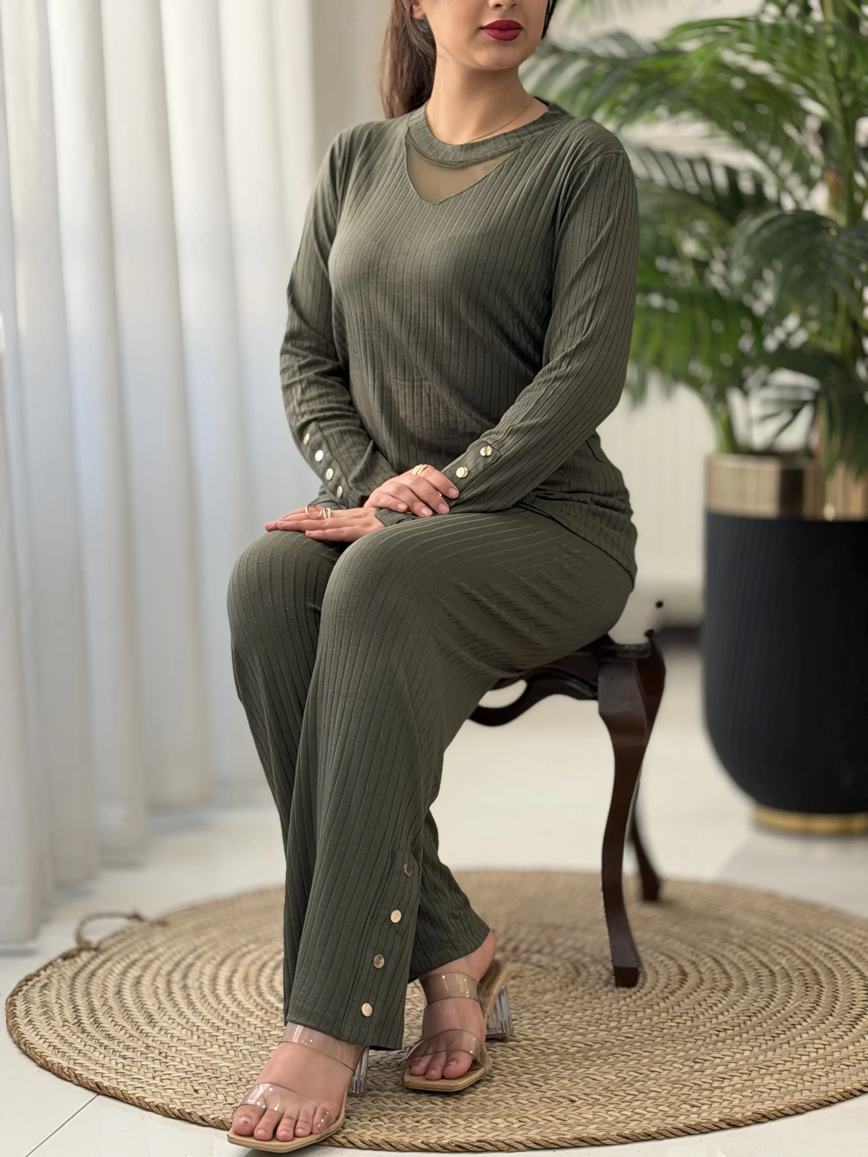 تهران بوتیک |خرید انواع شومیز، پیراهن و ست خانگی شیک - ست آزاده کد2404